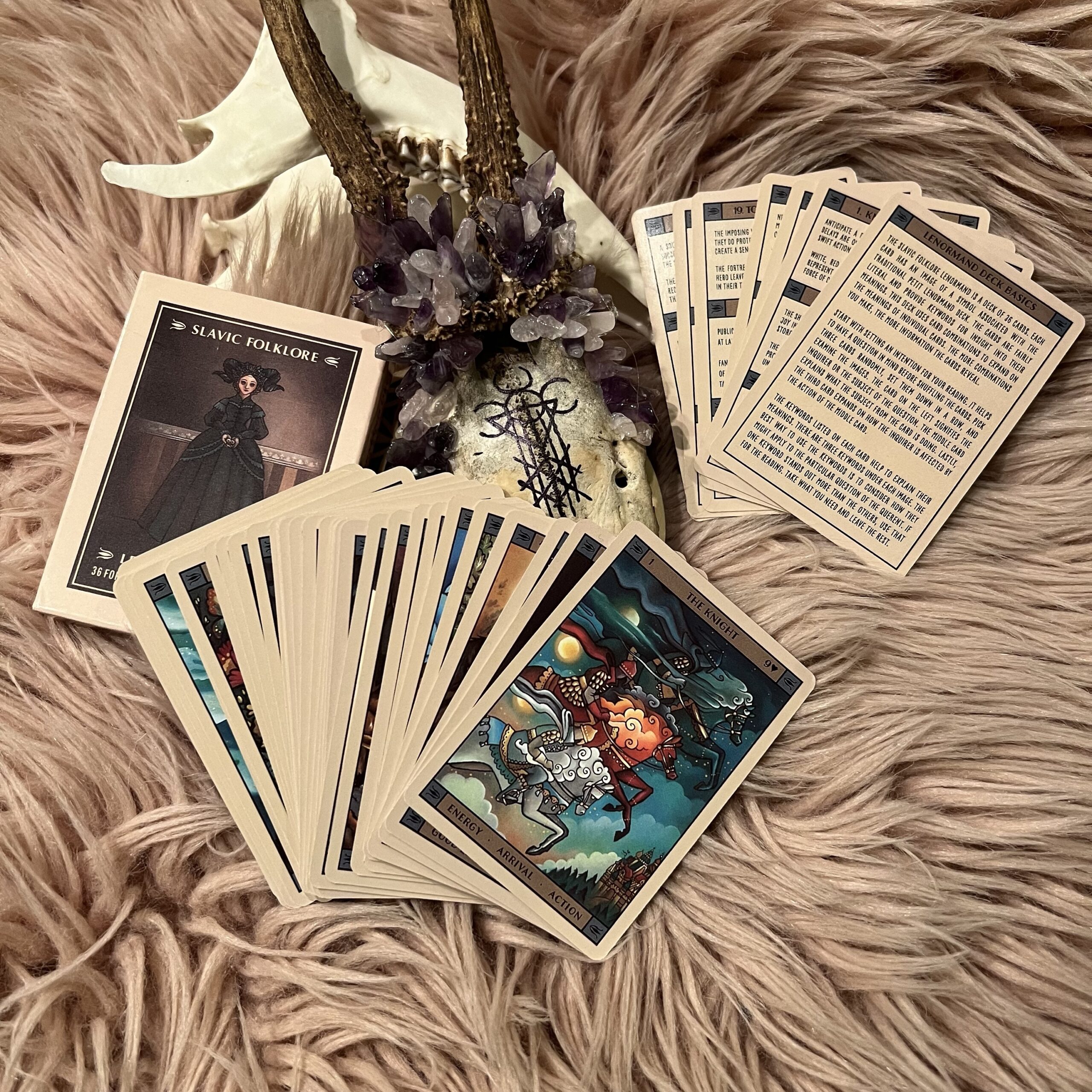 Slavic Folklore Lenormand Deck - Hekate - Witch craft with love by House of Hekate